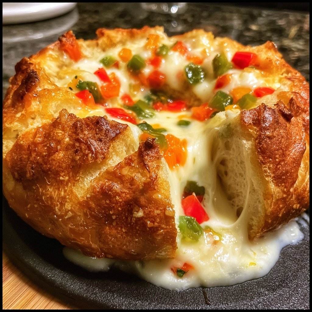 Fiesta Cheese Fondue Delight - Tastycrafter